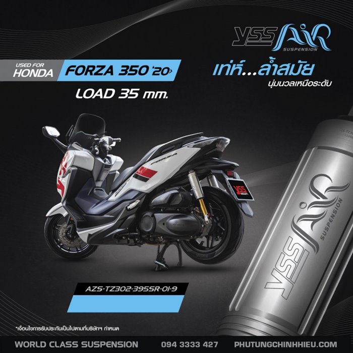 Ra Mắt Dòng Phuộc Hơi Cao Cấp YSS AIR SUSPENSION – Trải Nghiệm Êm Ái ...